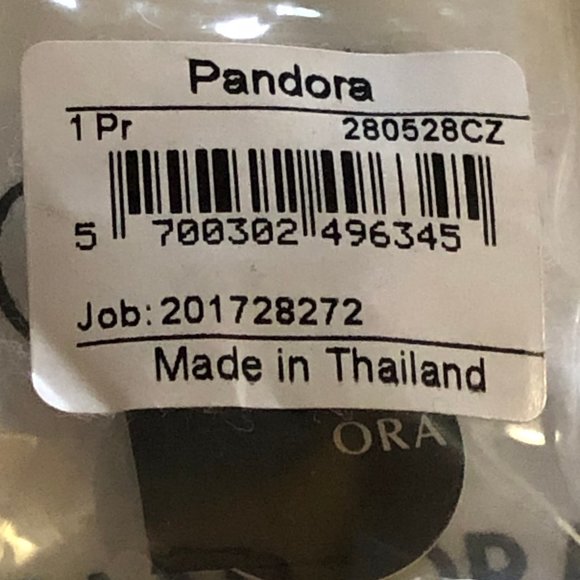 Pandora | Jewelry | Genuine Pandora Rose Open Heart Stud Earrings ...